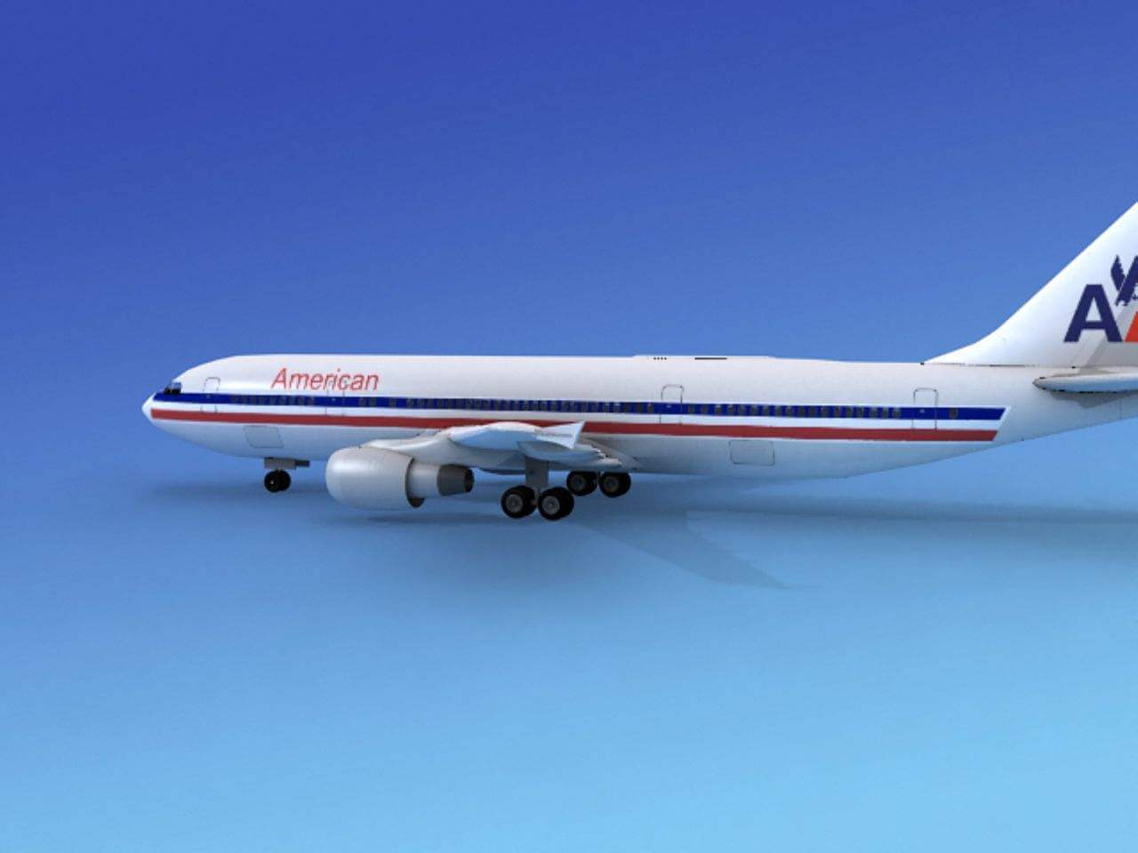 Airbus A300 American Airlines - 3D Model by Dreamscape Studios