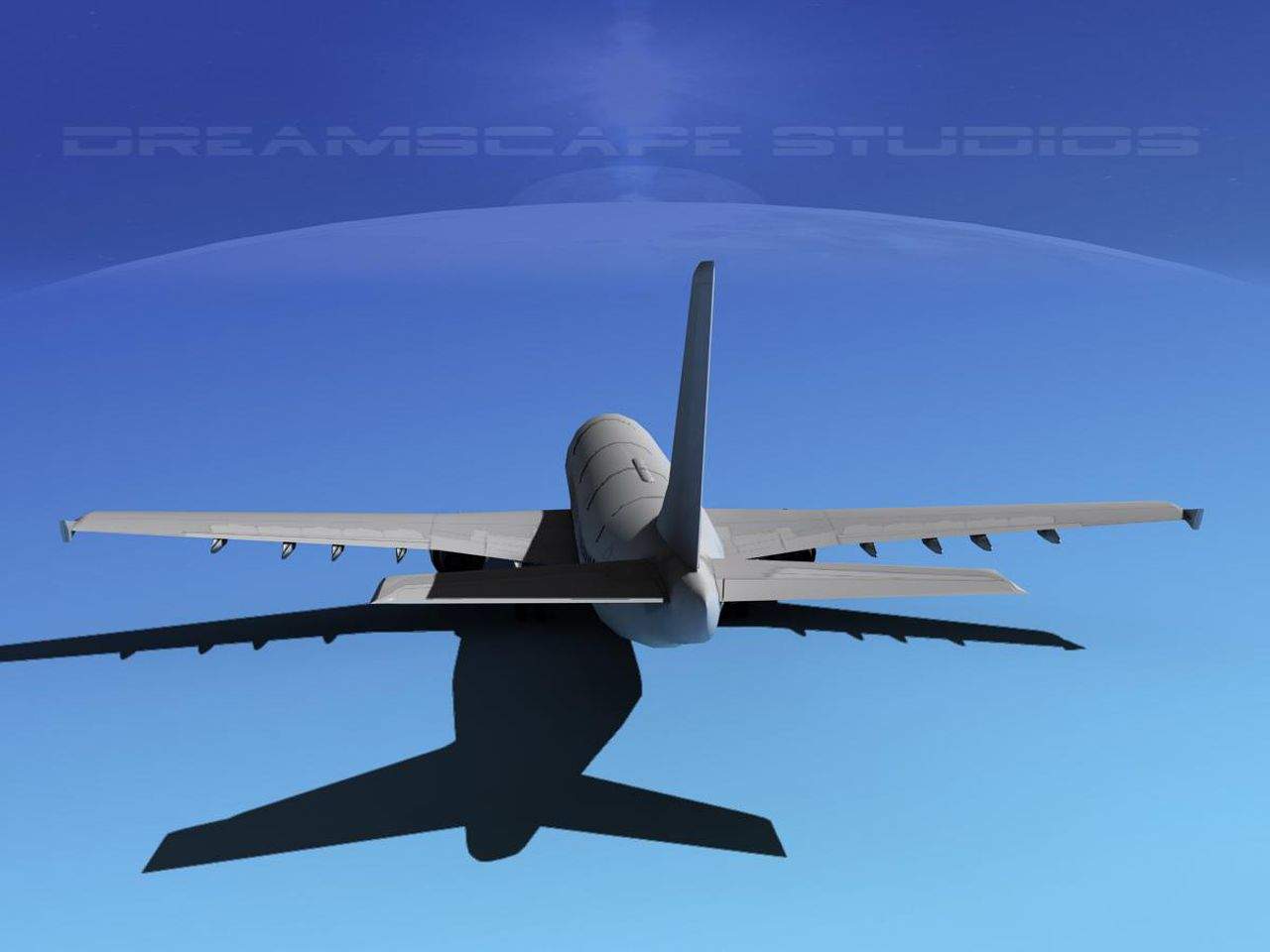 Airbus A300 Bare - 3D Model by Dreamscape Studios