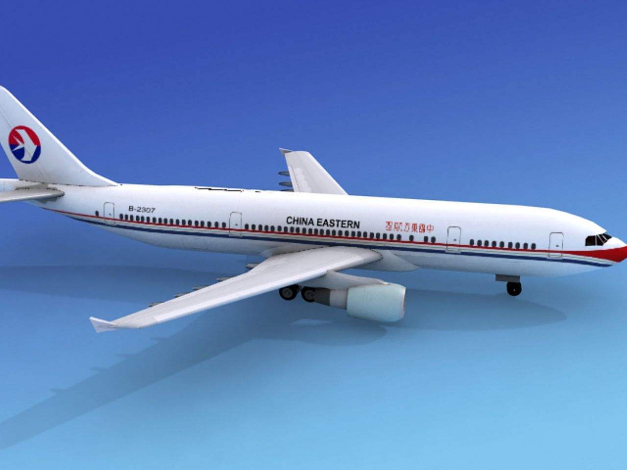 Airbus A300 China Eastern - 3D Model by Dreamscape Studios