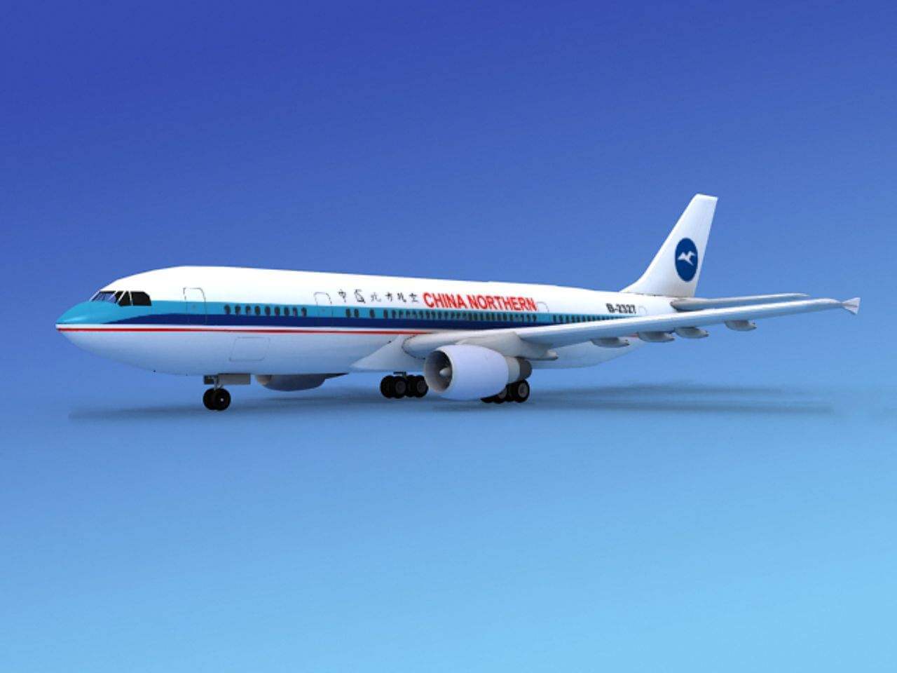 Airbus A300 China Northern - 3D Model by Dreamscape Studios
