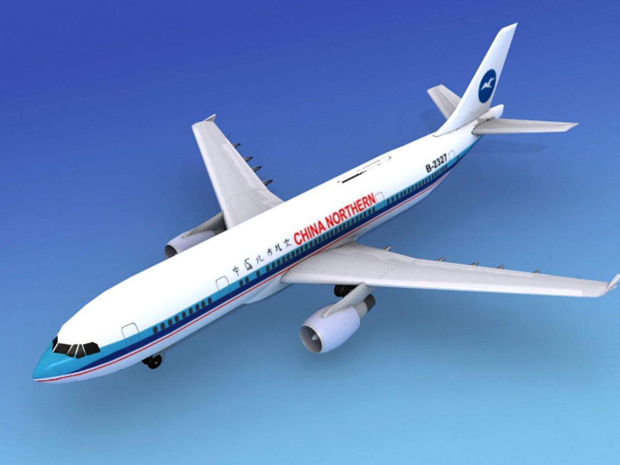 Airbus A300 China Northern - 3D Model by Dreamscape Studios