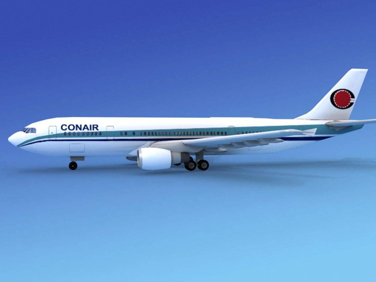 Airbus A300 Conair - 3D Model by Dreamscape Studios