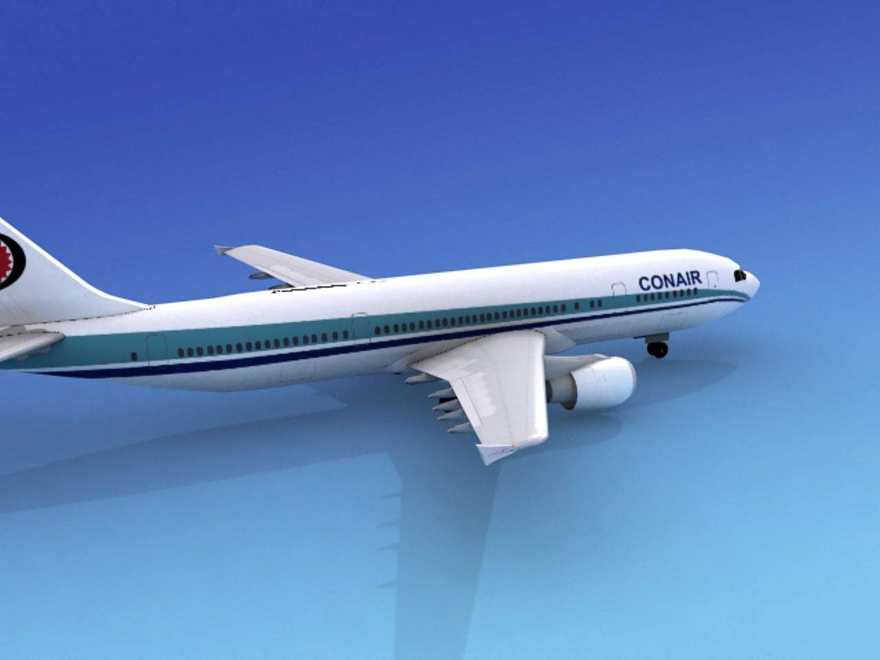 Airbus A300 Conair - 3D Model by Dreamscape Studios