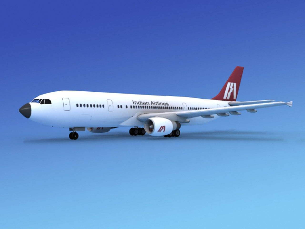 Airbus A300 India Airways - 3D Model by Dreamscape Studios