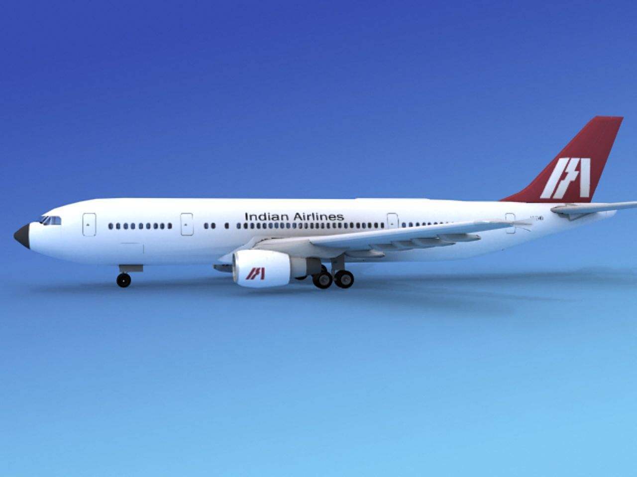 Airbus A300 India Airways - 3D Model by Dreamscape Studios