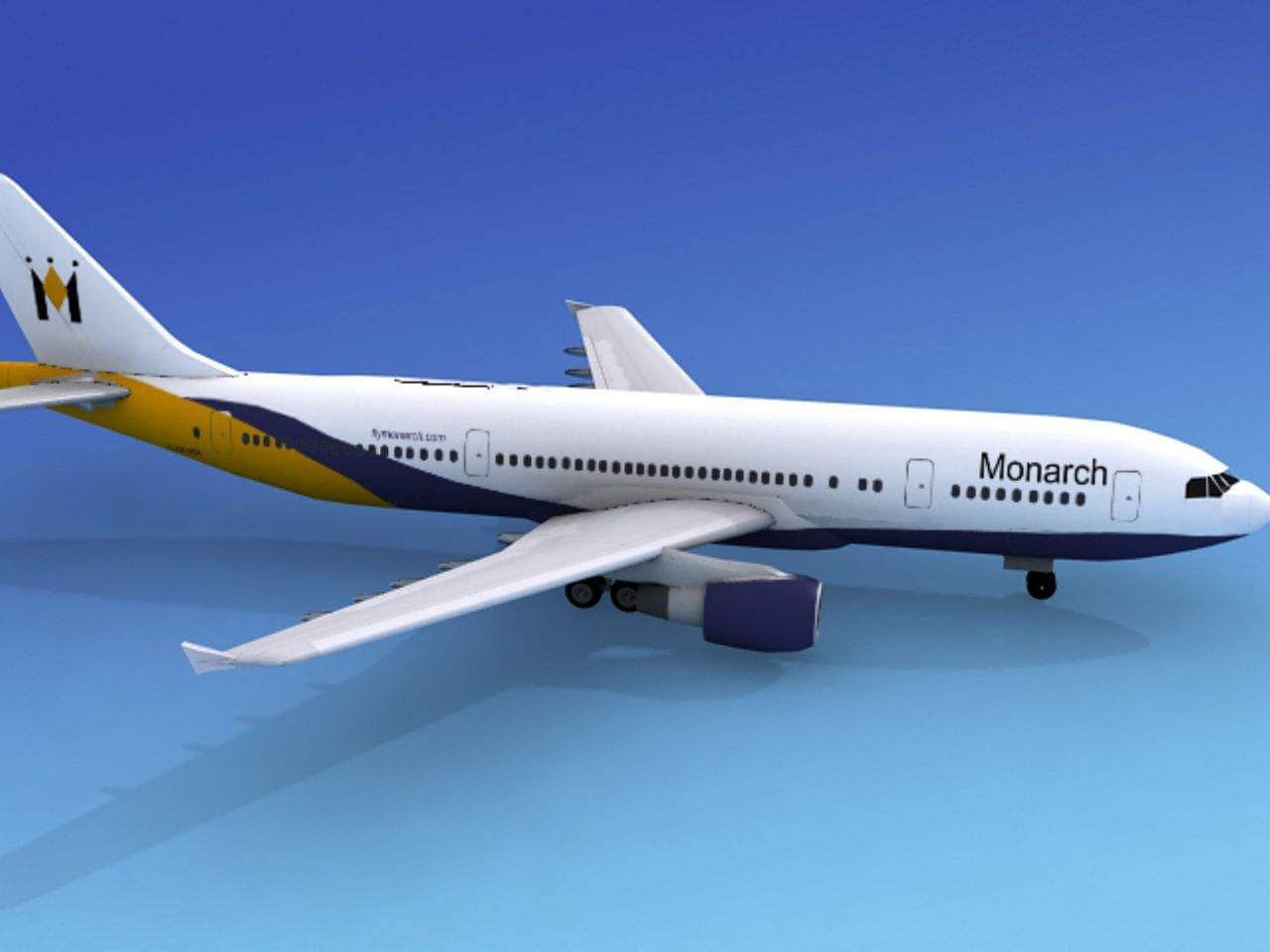 Airbus A300 Monarch - 3D Model by Dreamscape Studios