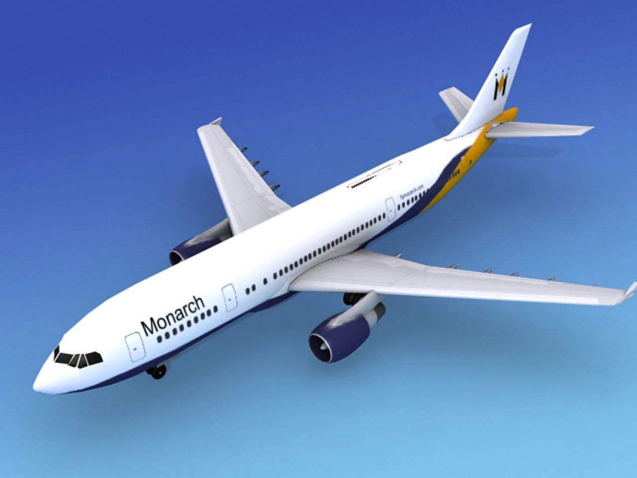 Airbus A300 Monarch - 3D Model by Dreamscape Studios