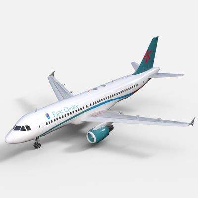 Airbus A320 First Choice - 3D Model by Dreamscape Studios
