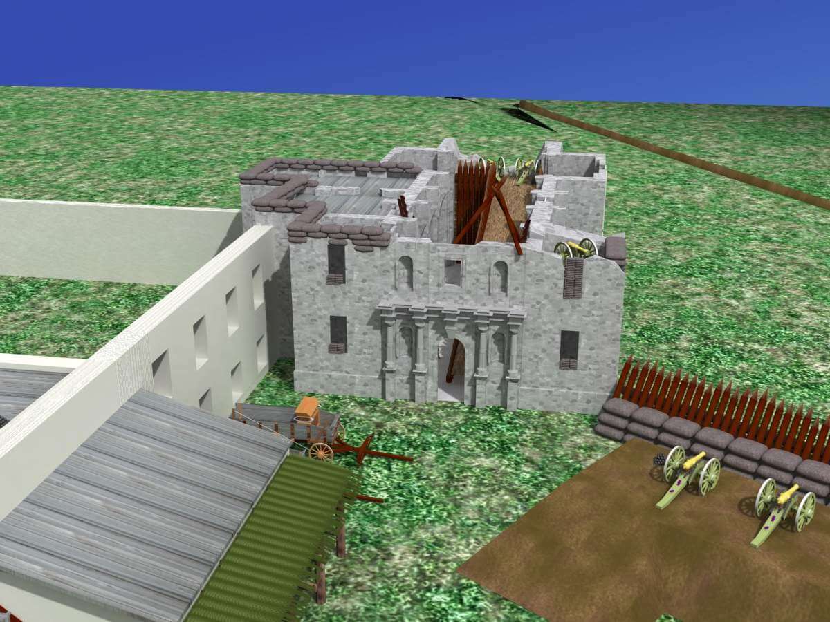 Alamo - 3D Model by Dreamscape Studios