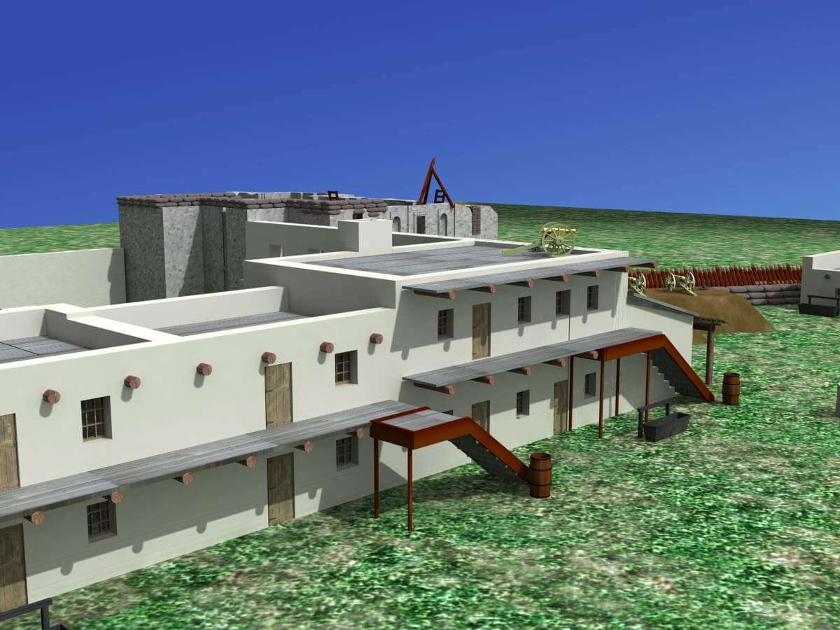 Alamo - 3D Model by Dreamscape Studios