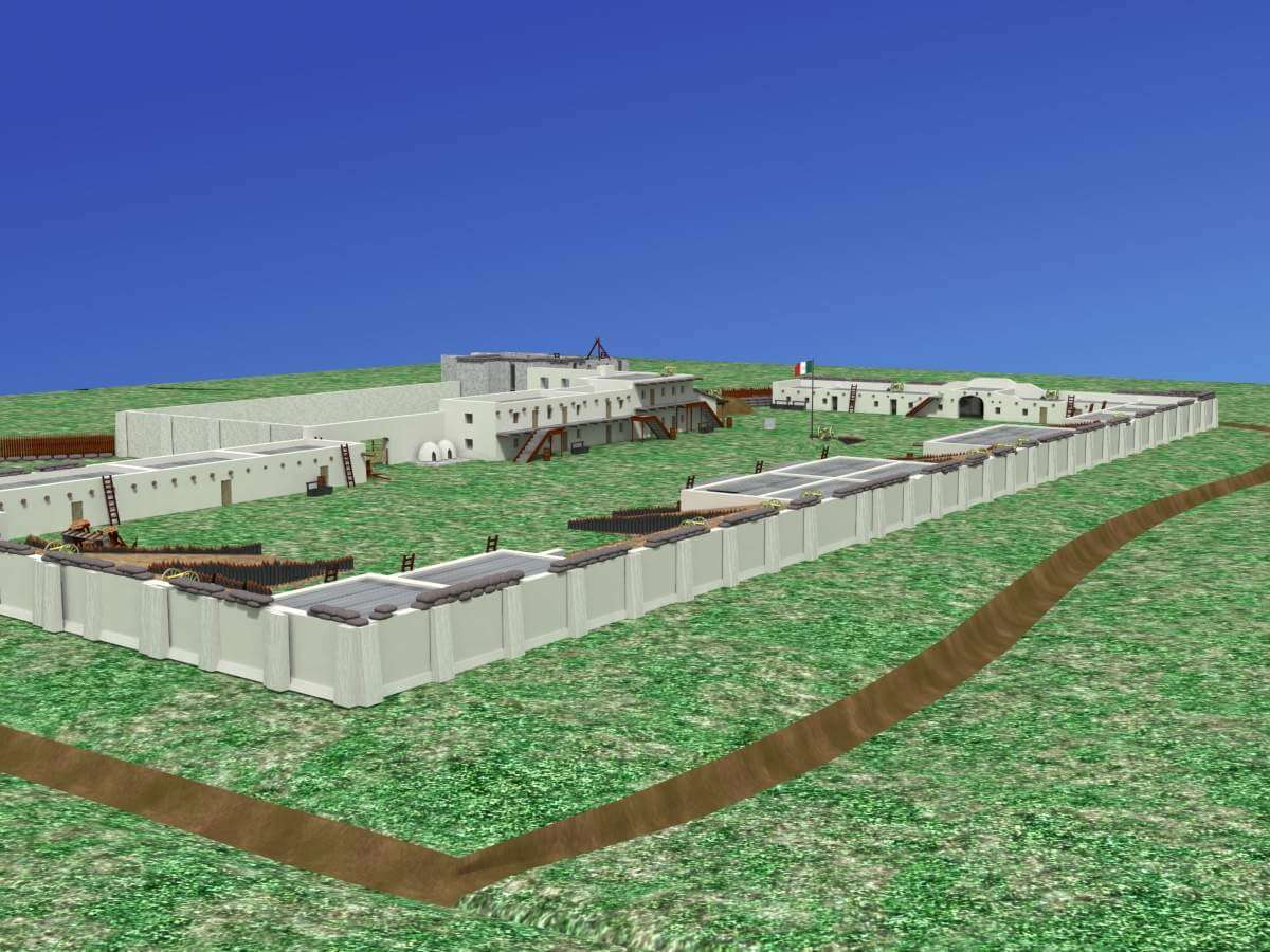 Alamo - 3D Model by Dreamscape Studios