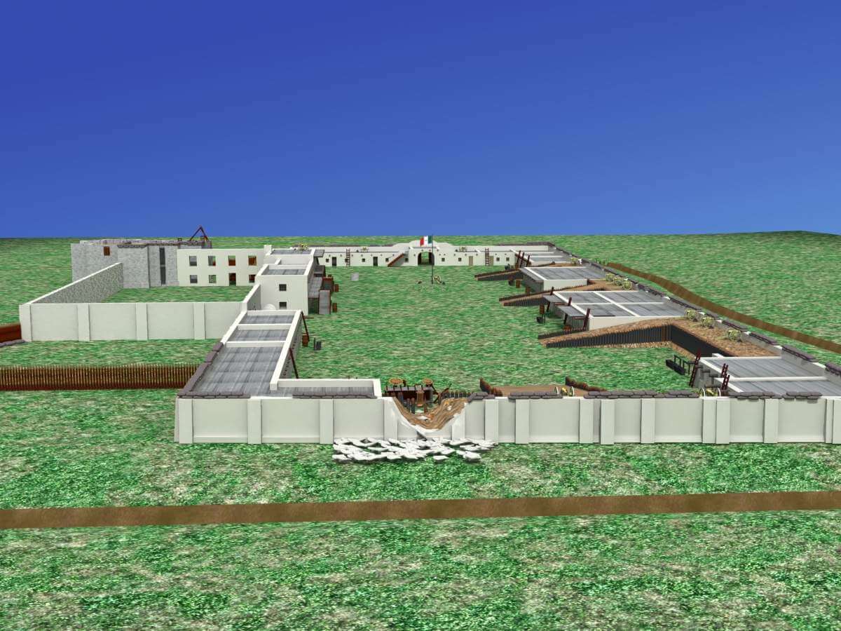 Alamo - 3D Model by Dreamscape Studios