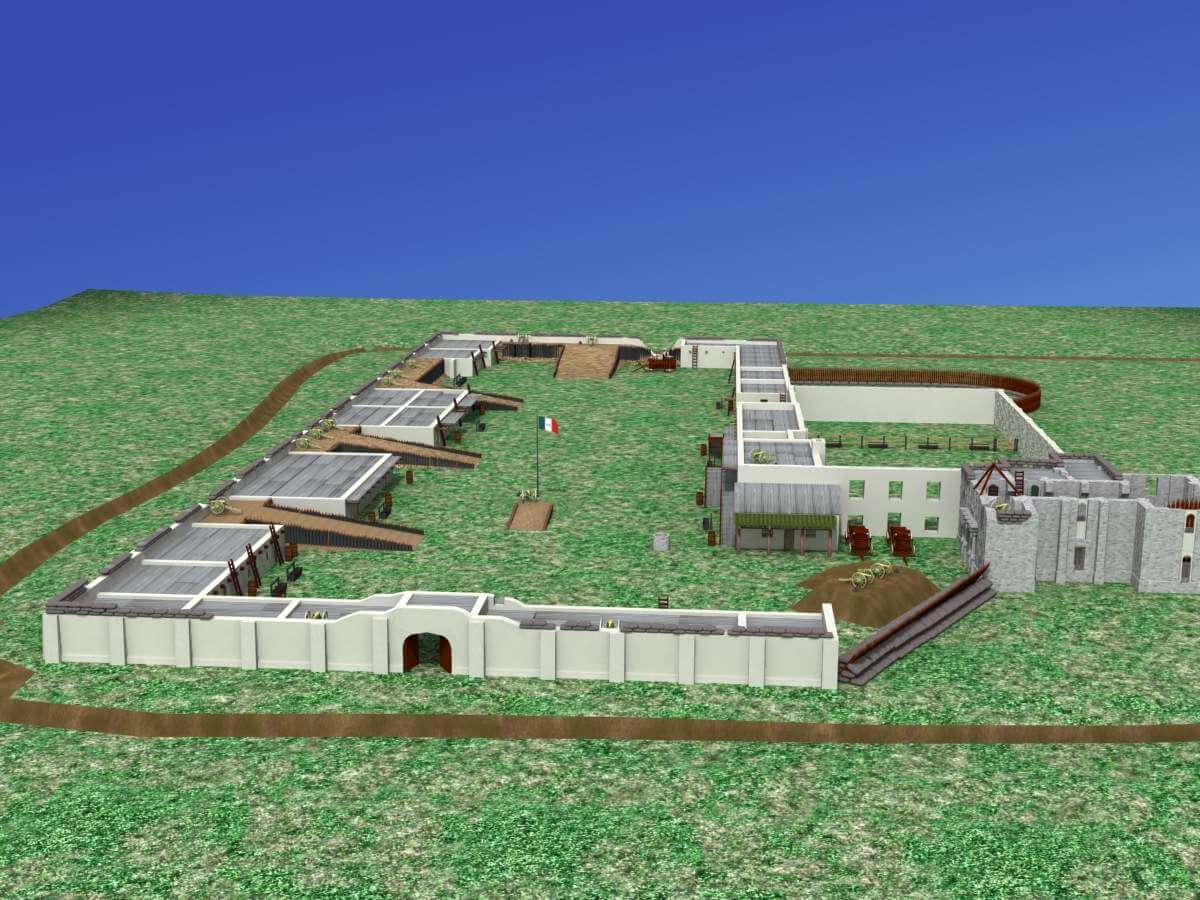 Alamo - 3D Model by Dreamscape Studios