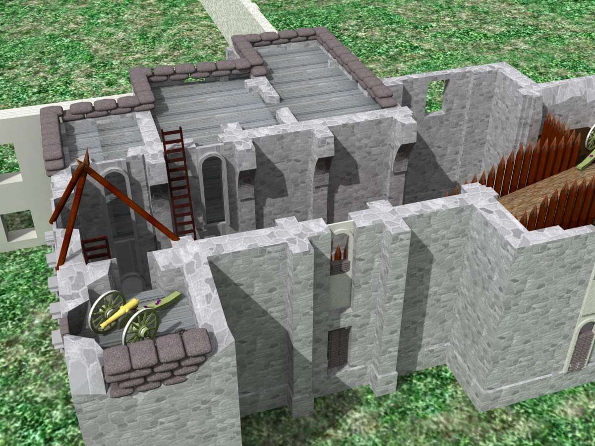 Alamo - 3D Model by Dreamscape Studios