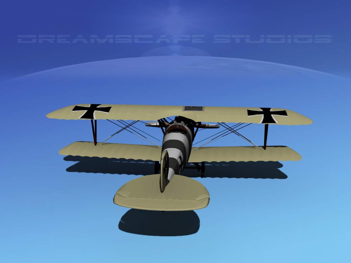Albatross DIII - 3D Model by Dreamscape Studios