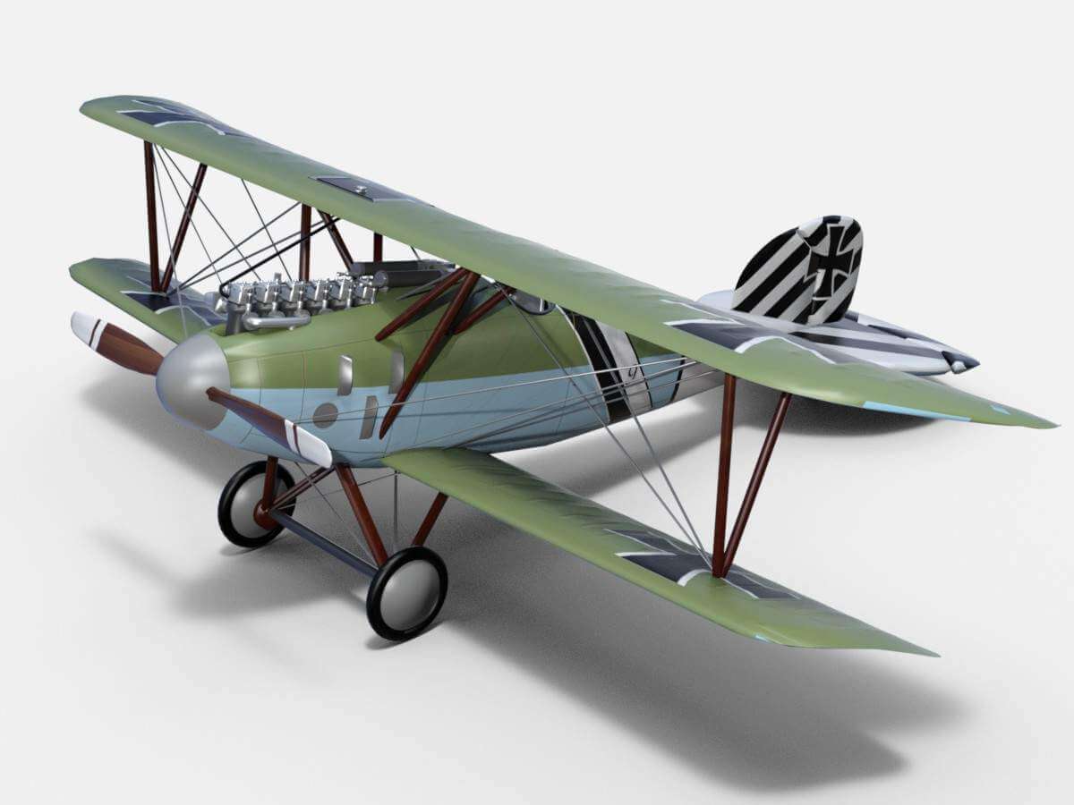 Albatross DIII - 3D Model by Dreamscape Studios