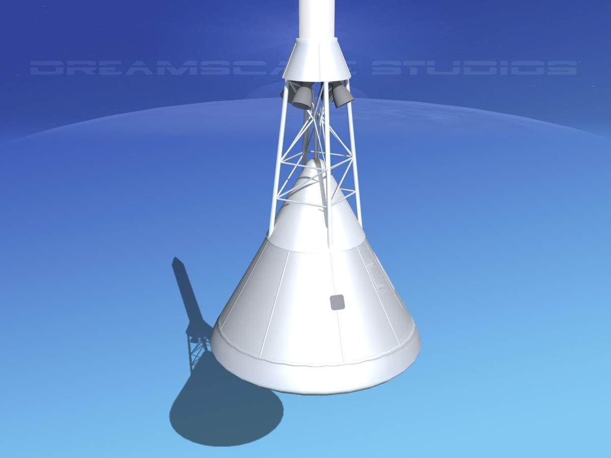 Apollo Command Module - 3D Model by Dreamscape Studios