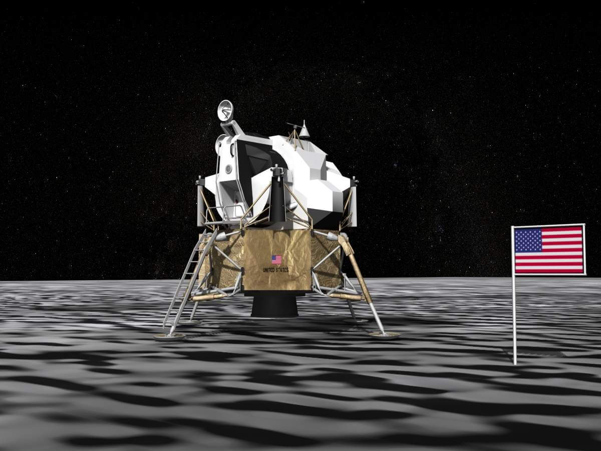 Apollo Lunar Excursion Module - 3D Model by Dreamscape Studios