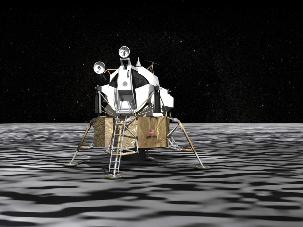 Apollo Lunar Excursion Module - 3D Model by Dreamscape Studios