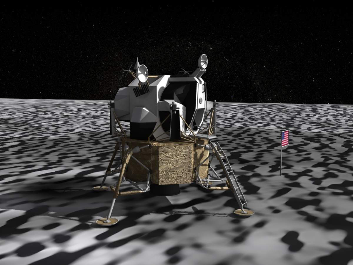 Apollo Lunar Excursion Module - 3D Model by Dreamscape Studios