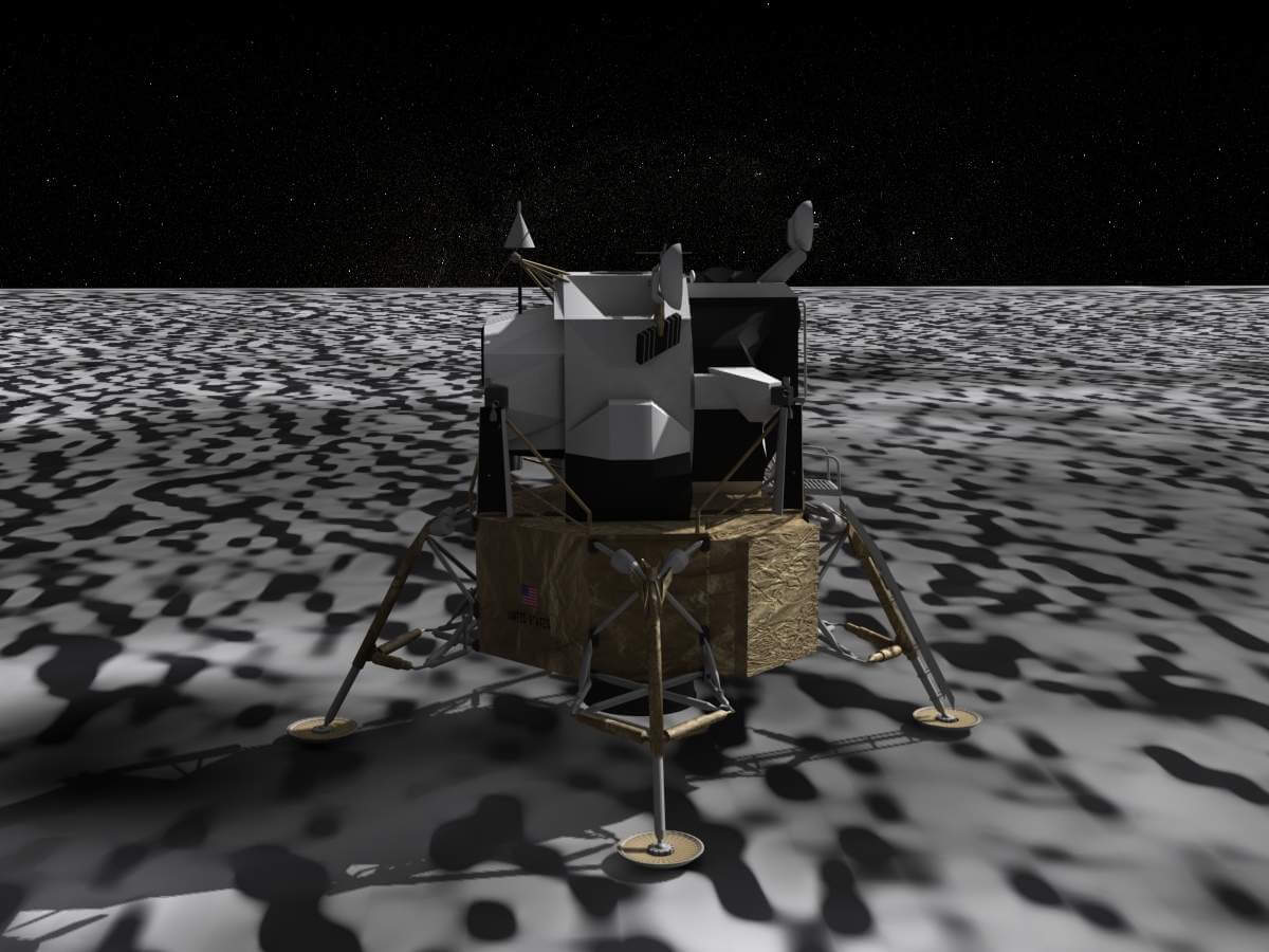 Apollo Lunar Excursion Module - 3D Model by Dreamscape Studios