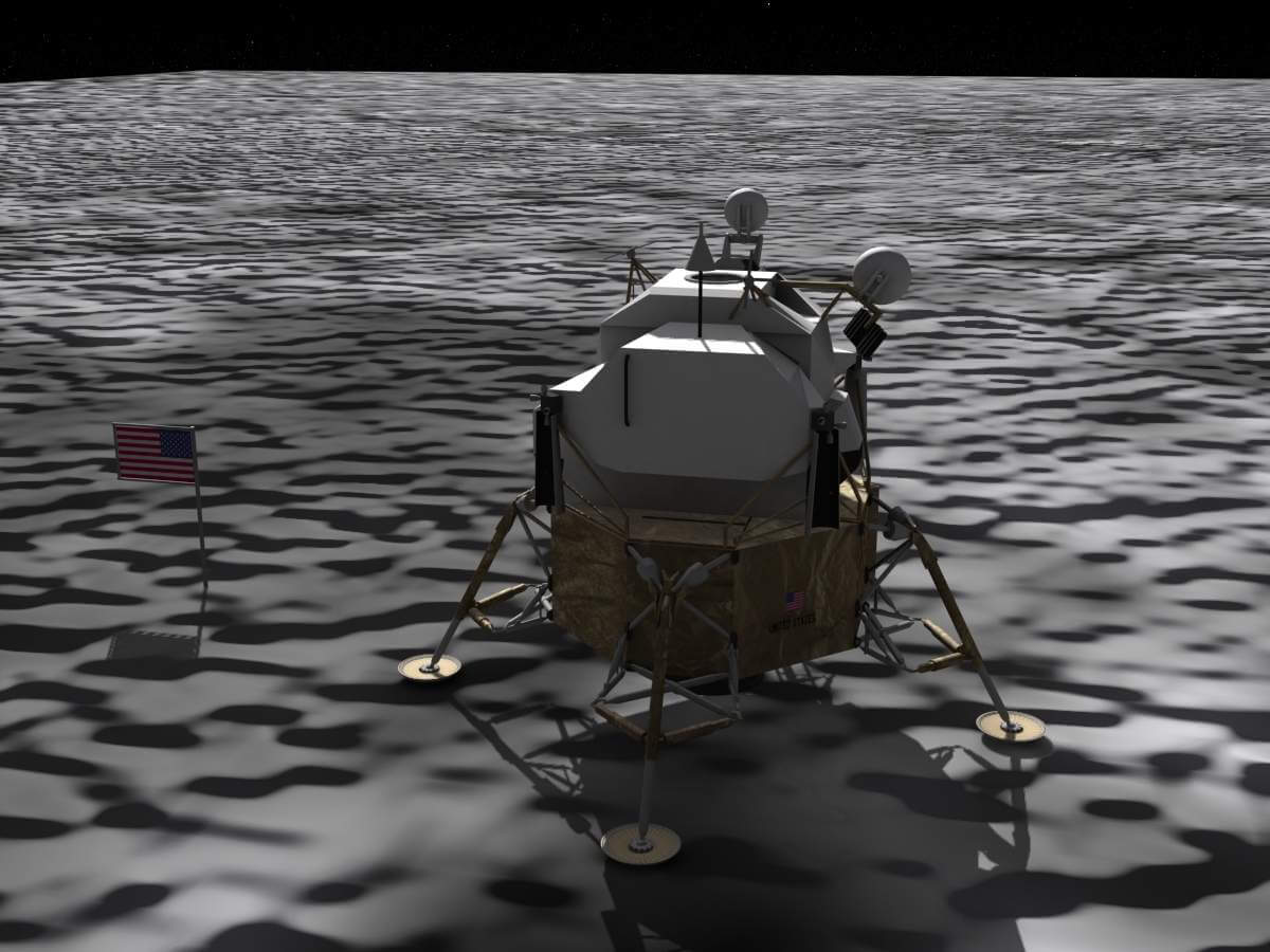 Apollo Lunar Excursion Module - 3D Model by Dreamscape Studios