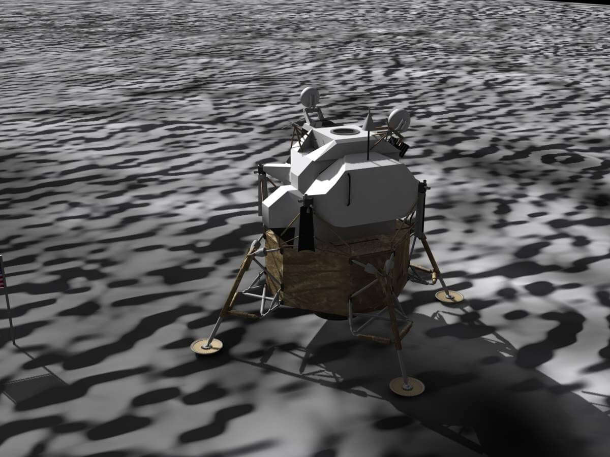 Apollo Lunar Excursion Module - 3D Model by Dreamscape Studios