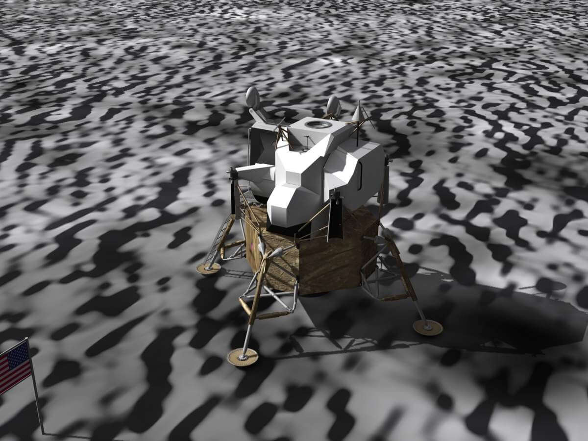 Apollo Lunar Excursion Module - 3D Model by Dreamscape Studios