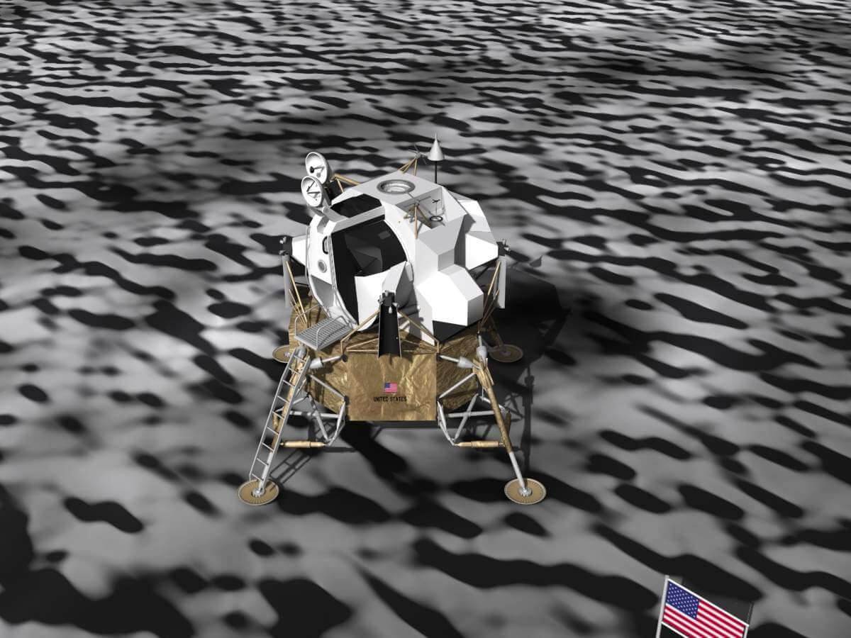 Apollo Lunar Excursion Module - 3D Model by Dreamscape Studios