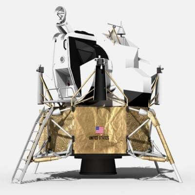 Apollo Lunar Excursion Module - 3D Model by Dreamscape Studios