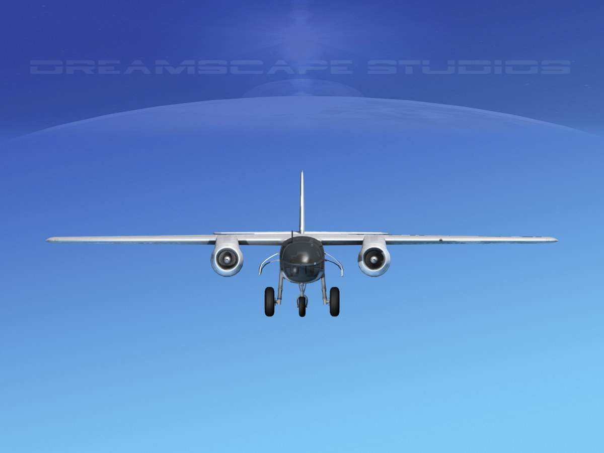 Arado AR-234B 3D Model by Dreamscape Studios