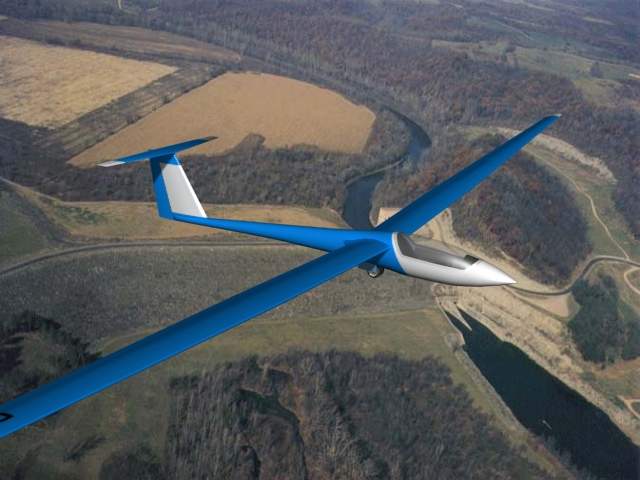 ASW 22BL Sailplane V07 - 3D Model by Dreamscape Studios