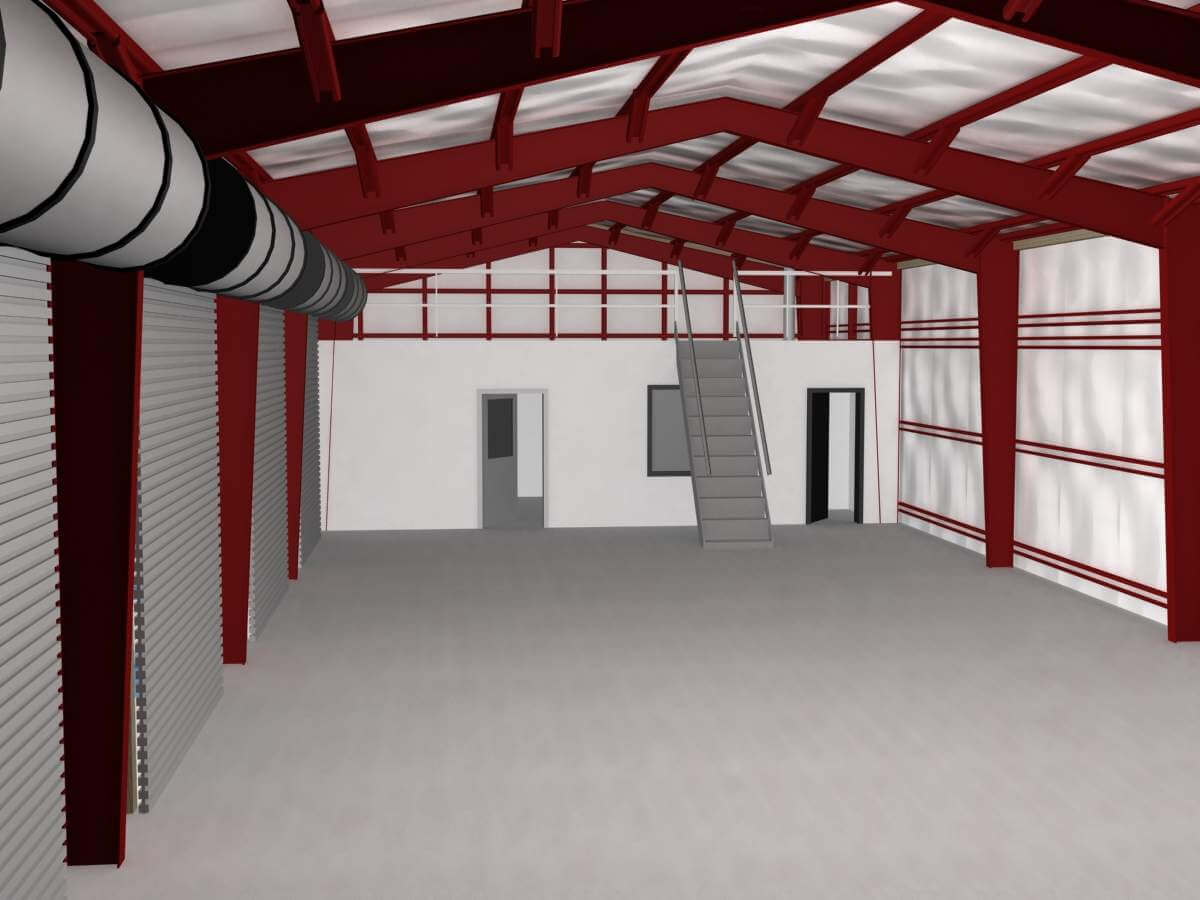 Automotive Repair Shop - 3D Model by Dreamscape Studios