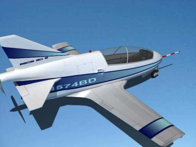 Bede Bd-5 V10 3D Model by Dreamscape Studios