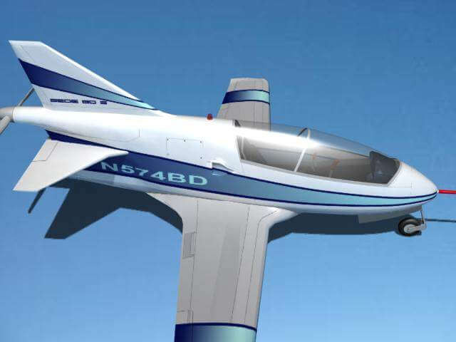 Bede Bd-5 V10 3D Model by Dreamscape Studios