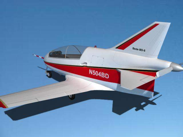 Bede Bd-5 V2 3D Model by Dreamscape Studios