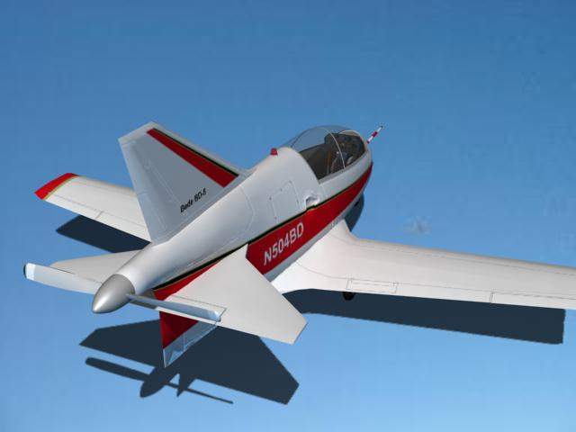 Bede Bd-5 V2 3D Model by Dreamscape Studios