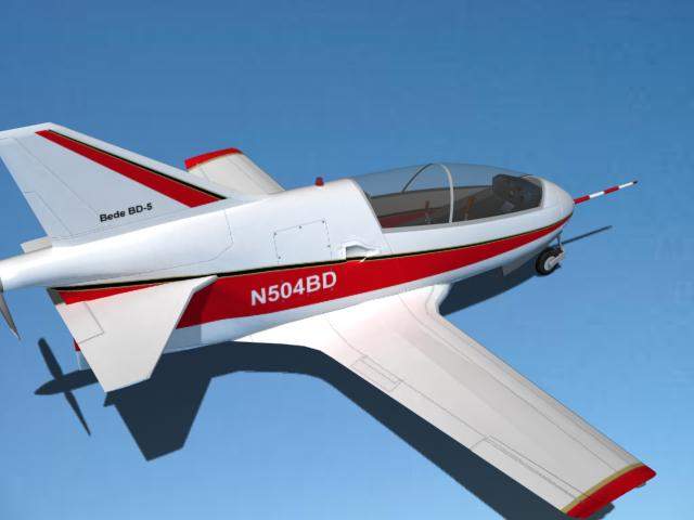 Bede Bd-5 V2 3D Model by Dreamscape Studios