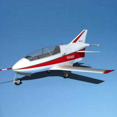 Bede Bd-5 V2 3D Model by Dreamscape Studios