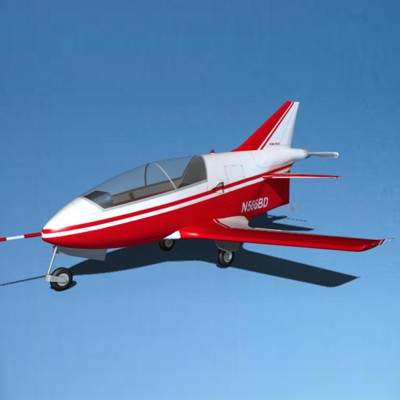 Bede Bd-5 V3 3D Model by Dreamscape Studios