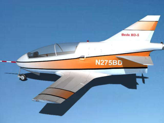 Bede Bd-5 V5 3D Model by Dreamscape Studios