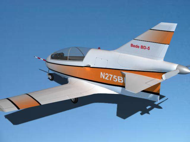 Bede Bd-5 V5 3D Model by Dreamscape Studios