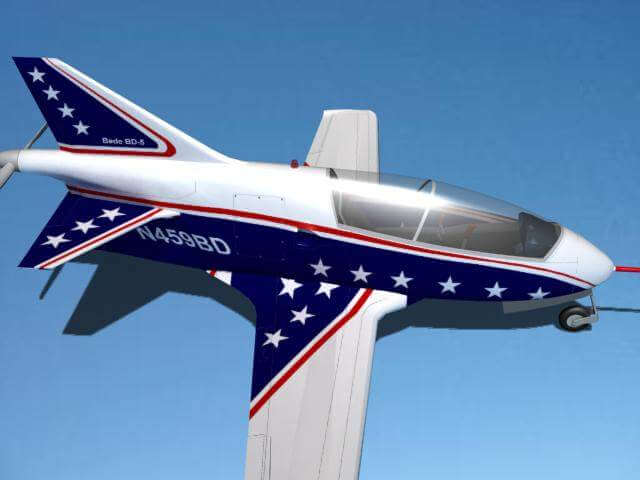 Bede Bd-5 V7 3D Model by Dreamscape Studios