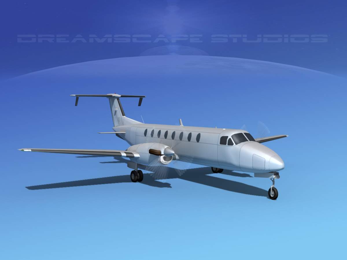 Beechcraft B1900C V00 - 3D Model by Dreamscape Studios