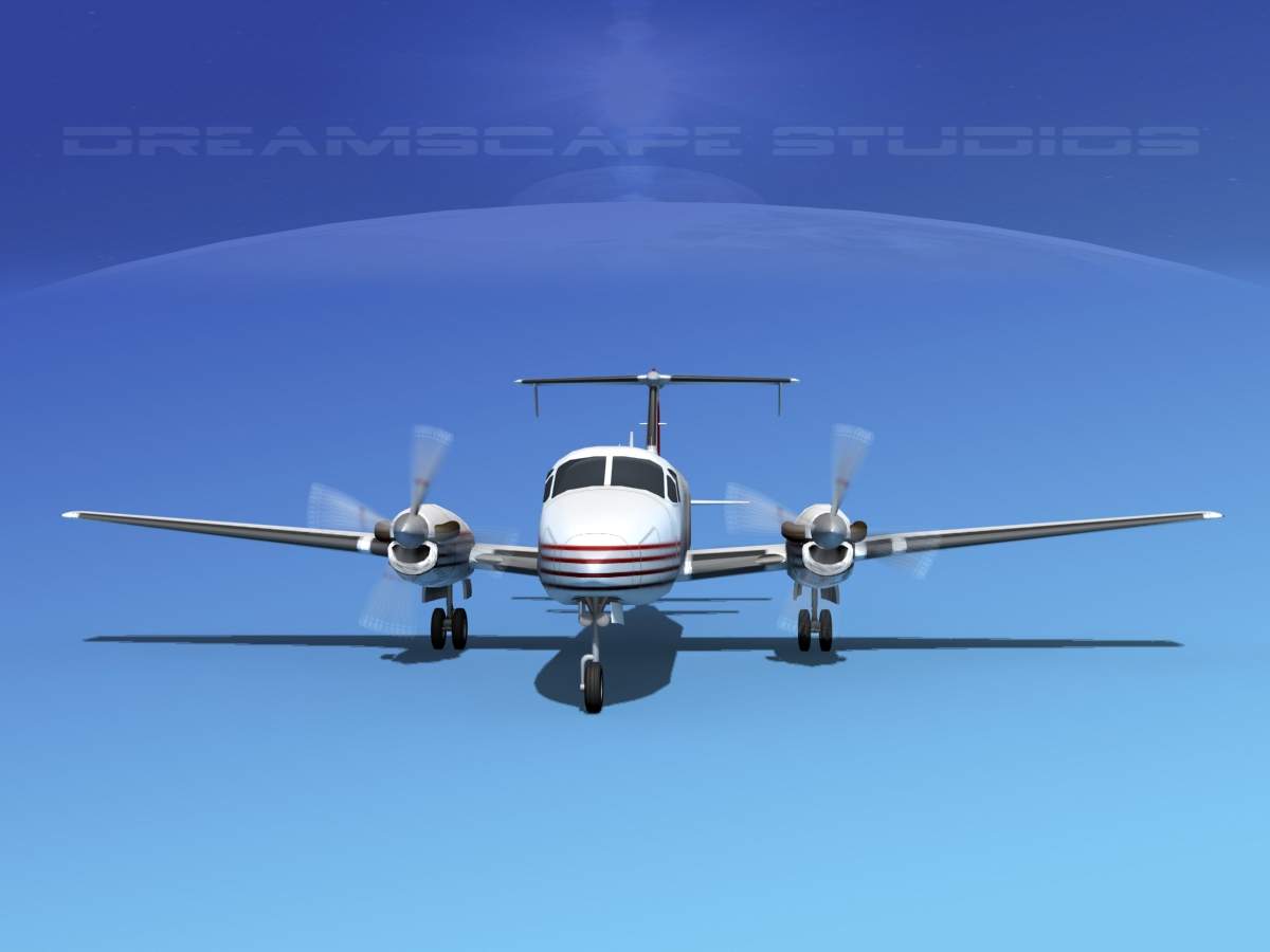 Beechcraft B1900C V16 - 3D Model by Dreamscape Studios