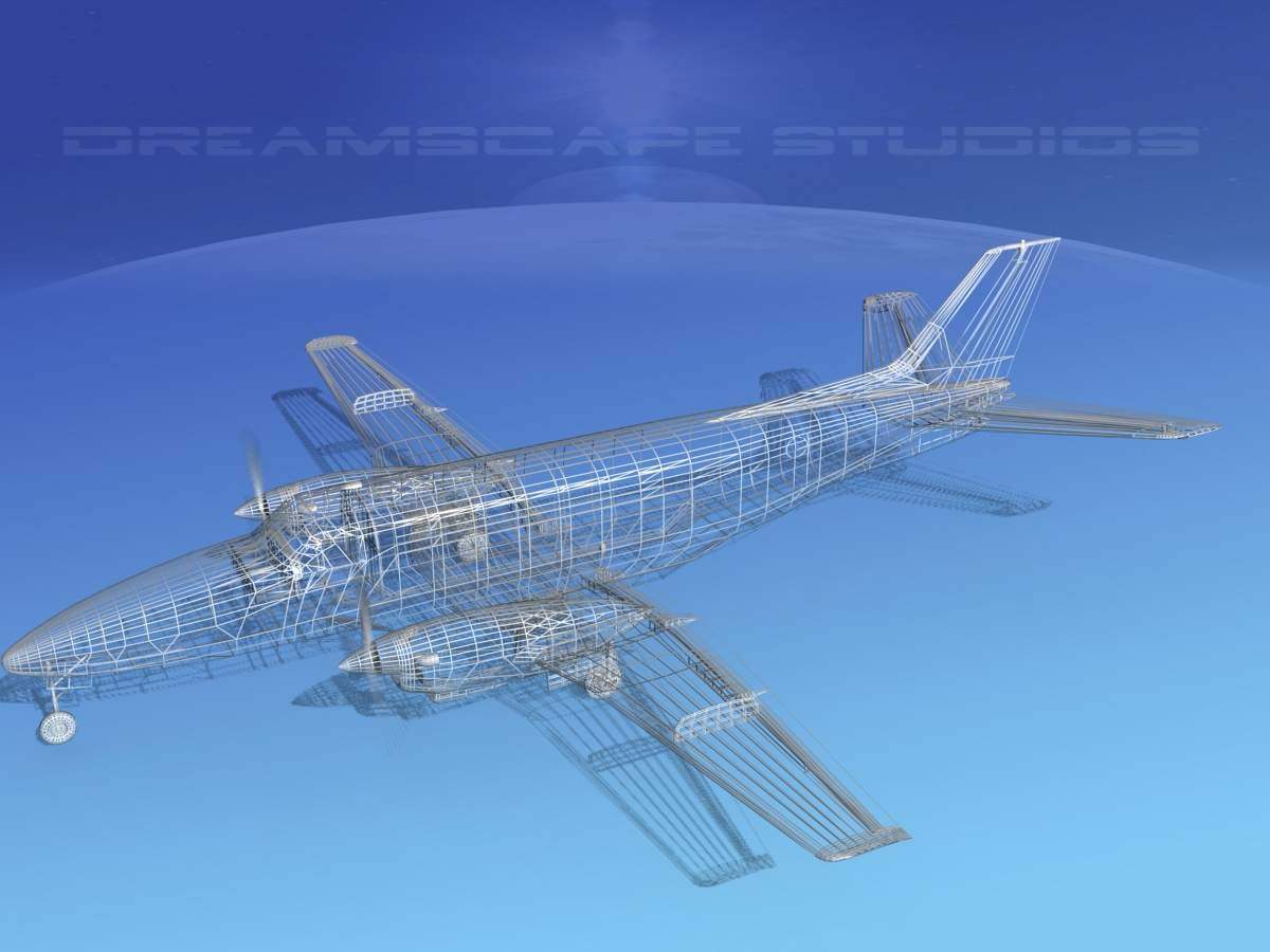Beechcraft B99 Alabama Air Cargo - 3D Model by Dreamscape Studios