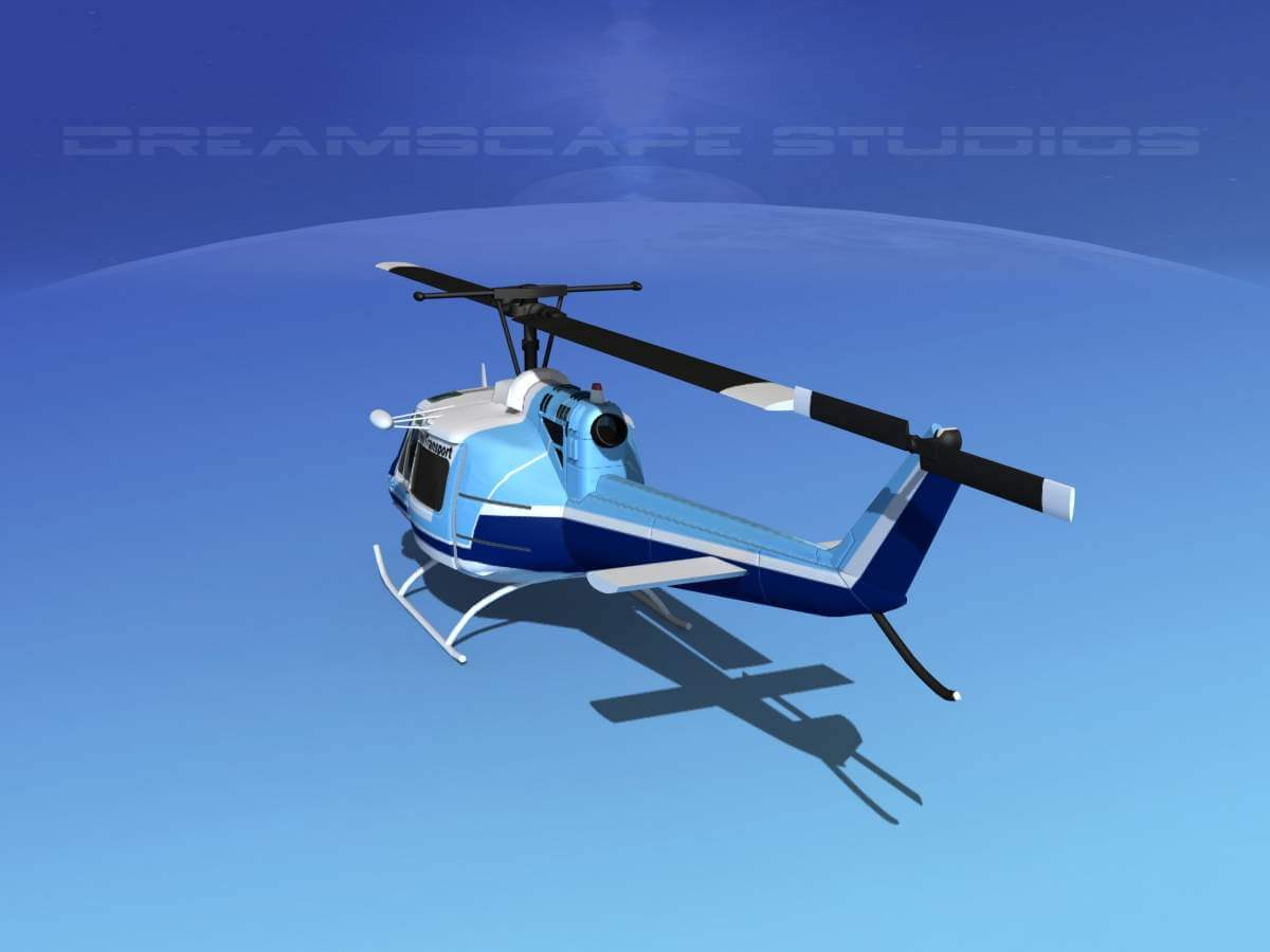Bell 204 Corporate - 3D Model by Dreamscape Studios