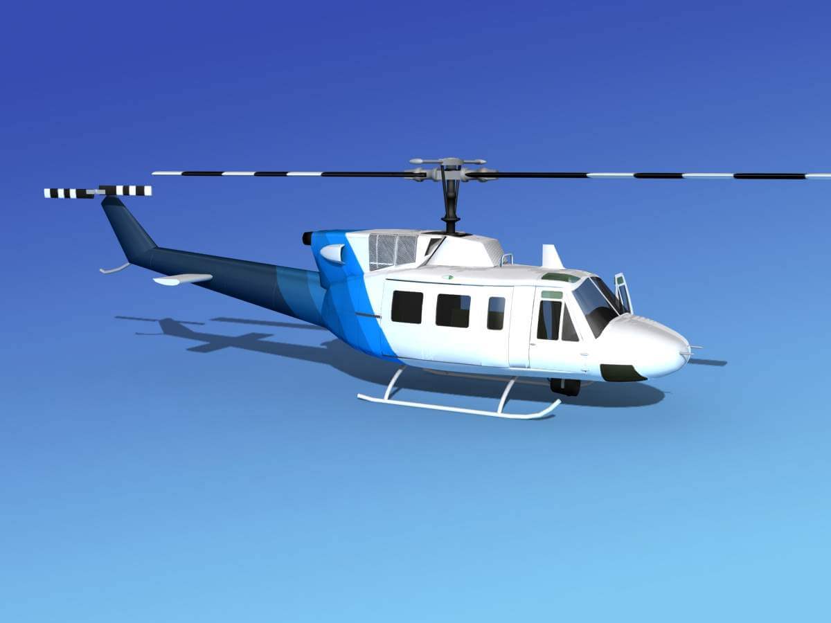 Bell 212 VBM - 3D Model by Dreamscape Studios
