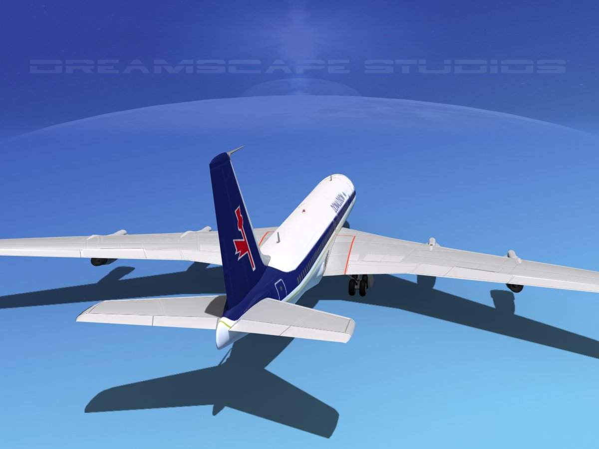 Boeing 707 Donaldson Intl - 3D Model by Dreamscape Studios