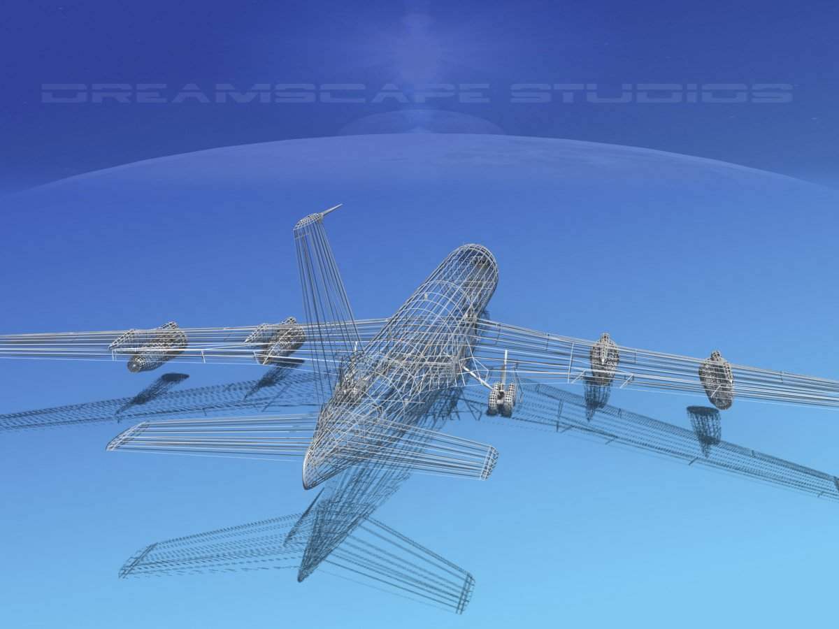 Boeing 707 Emerson Air Cargo - 3D Model by Dreamscape Studios